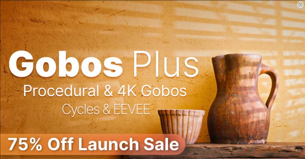 Gobo’s Plus – Procedural & 4K Gobos For Cycles + Eevee-cg男孩